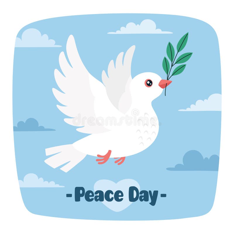 Vector Drawing of Peace Dove Stock Vector - Illustration of wings, hope ...
