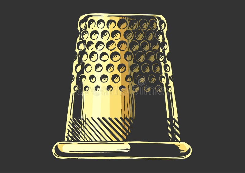 Thimble Stock Illustrations – 8,027 Thimble Stock Illustrations ...