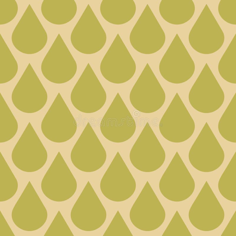 Vector Drops Seamless Pattern in Fall Colors Stock Vector ...