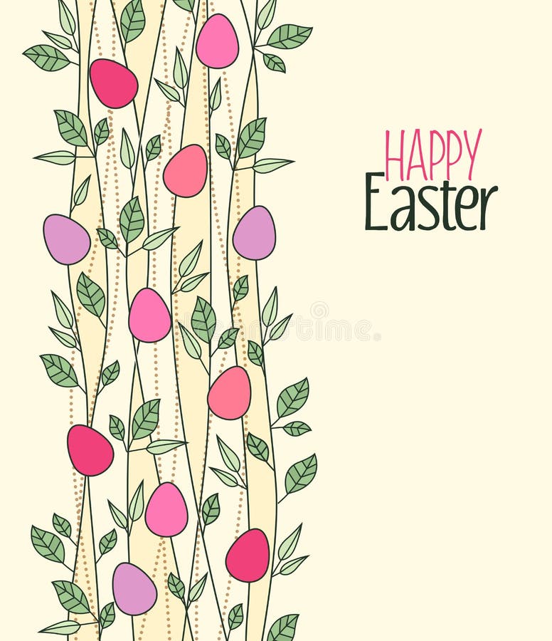 Vector Easter eggs stock vector. Illustration of decorative - 85950581