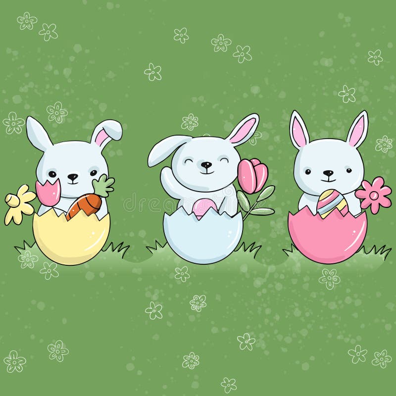 Three Cartoon Flowers Meadow Stock Illustrations – 161 Three Cartoon ...