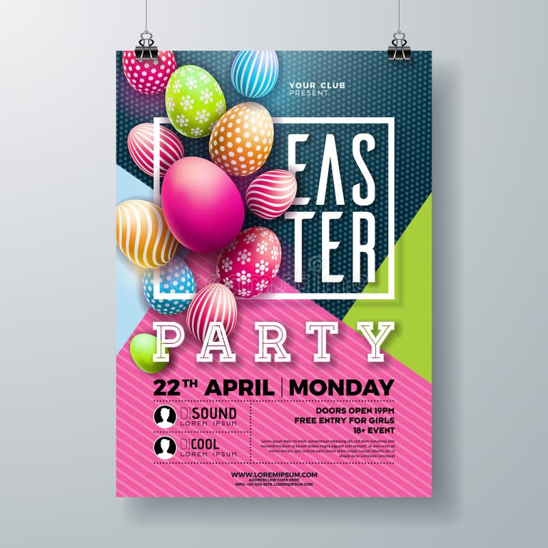 Spring Party Flyer Stock Illustrations – 25,973 Spring Party Flyer ...