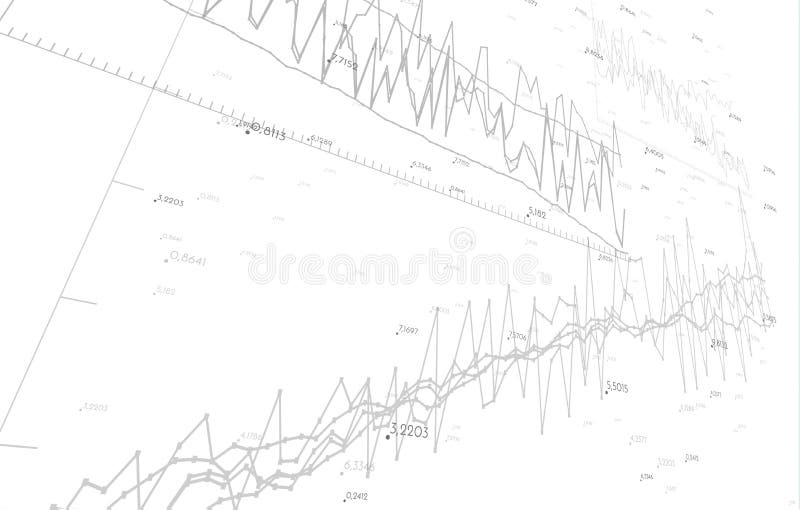 Vector Economy Graphs on White Background. EPS10. Stock Vector ...