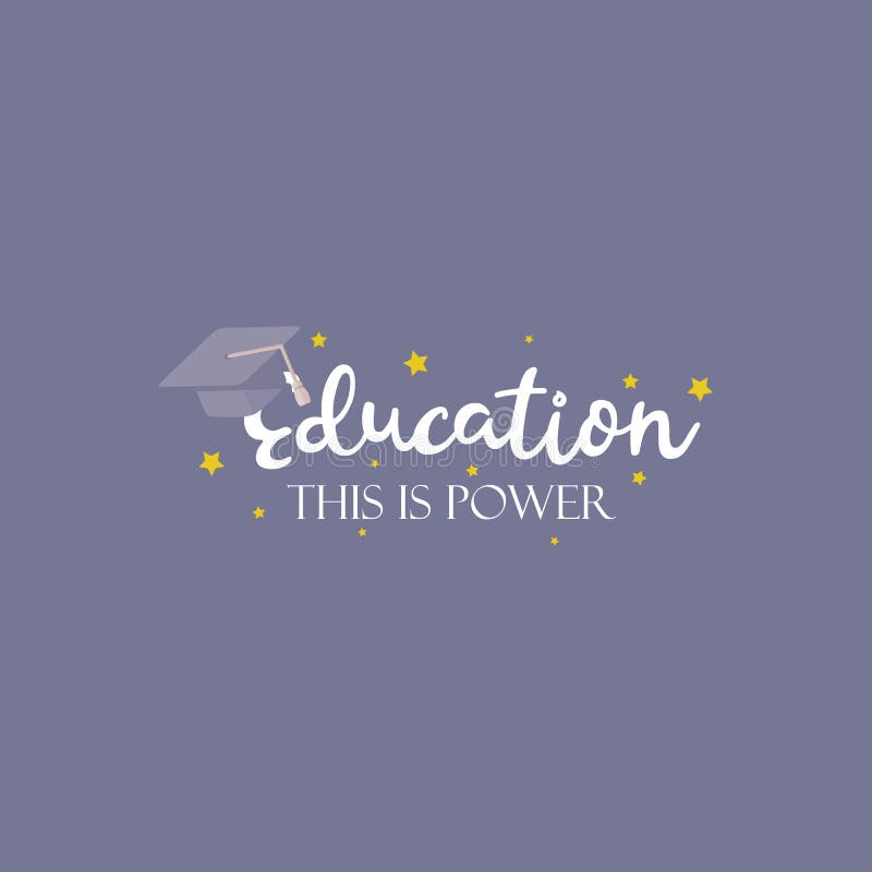 Vector Education Illustration Concept.knowledge Icon in Flat Style ...