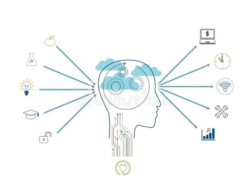 Vector Education, Knowledge Idea and Concept Stock Vector ...