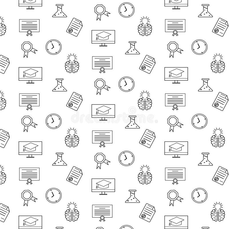 Education Pattern Stock Illustrations – 220,706 Education Pattern Stock ...
