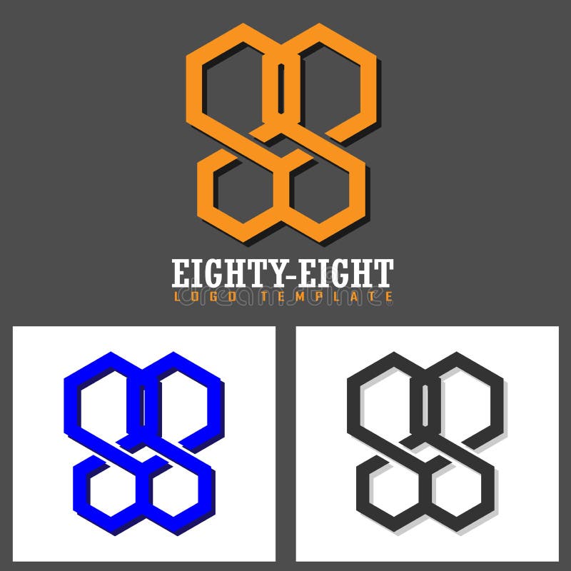 Eighty eight symbol stock vector. Illustration of decoration - 149028849