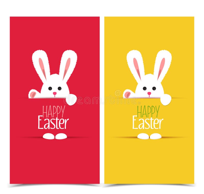 Vector El Conejito De Pascua Ilustración del Vector - Ilustración de ...