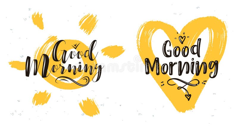 Vector El Ejemplo Del Corazón Y Del Sol Con Las Letras Ilustración del ...