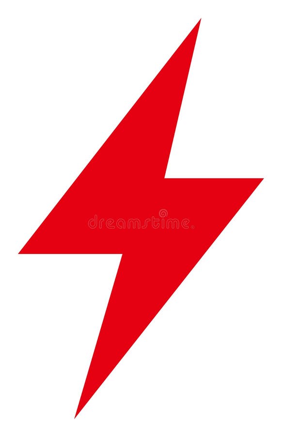 Vector Electricity Flat Icon Illustration Stock Vector - Illustration ...