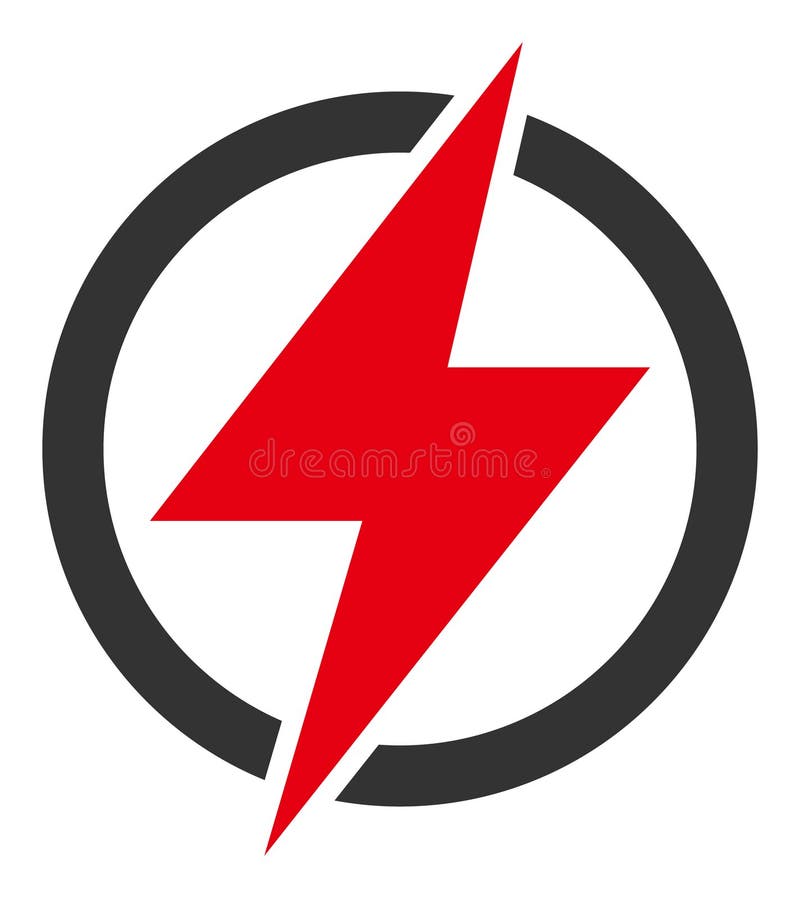 Vector Electricity Generation Flat Icon Symbol Stock Vector ...