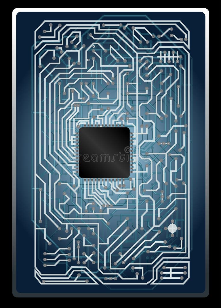Electricity Circuit Board Drawing Stock Illustrations – 1,089 ...