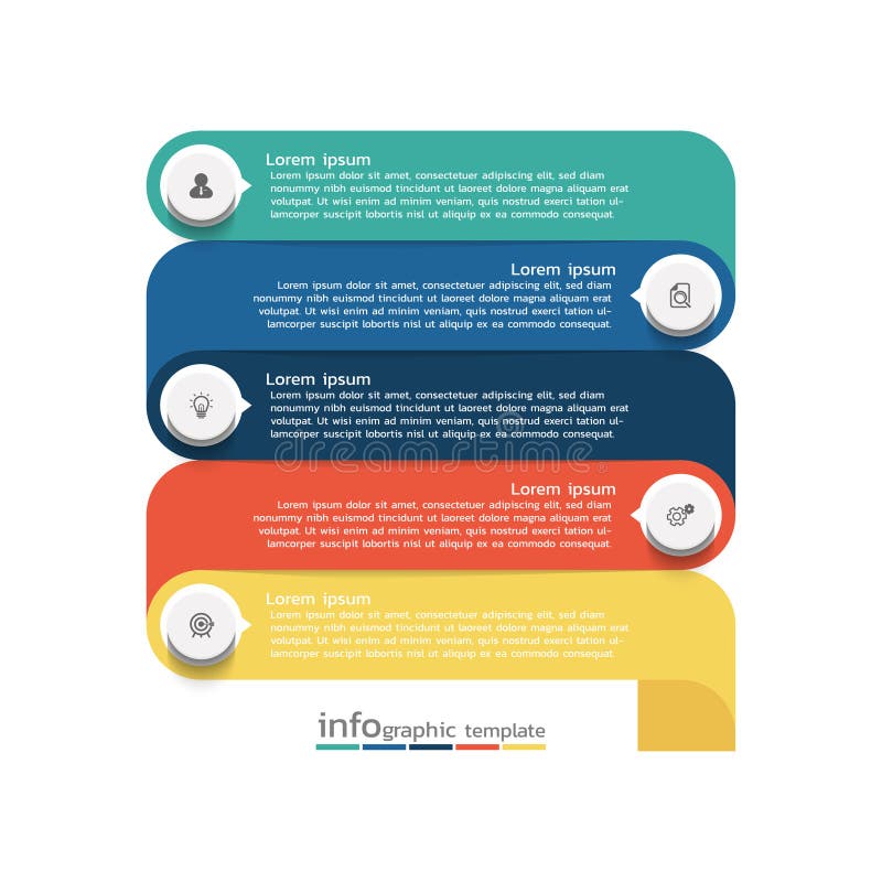 Vector Element Design Template Business Infographic Concept Stock ...