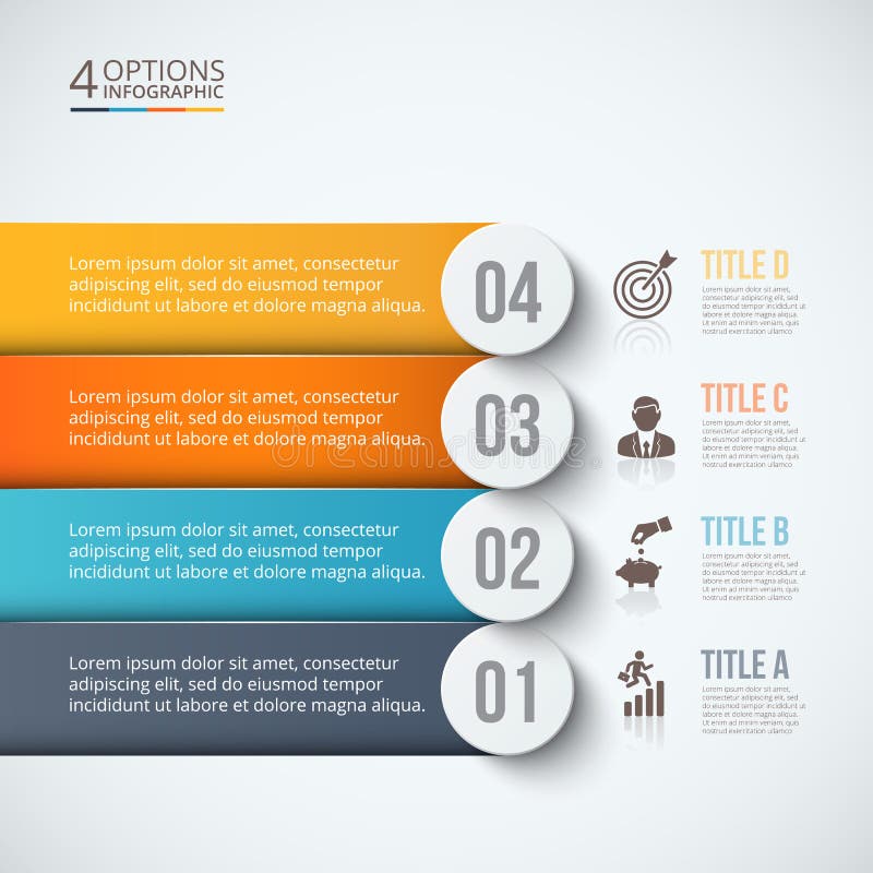Vector Element for Infographic. Stock Vector - Illustration of project ...