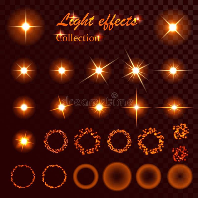 Vector element light stock vector. Illustration of bright - 70395645