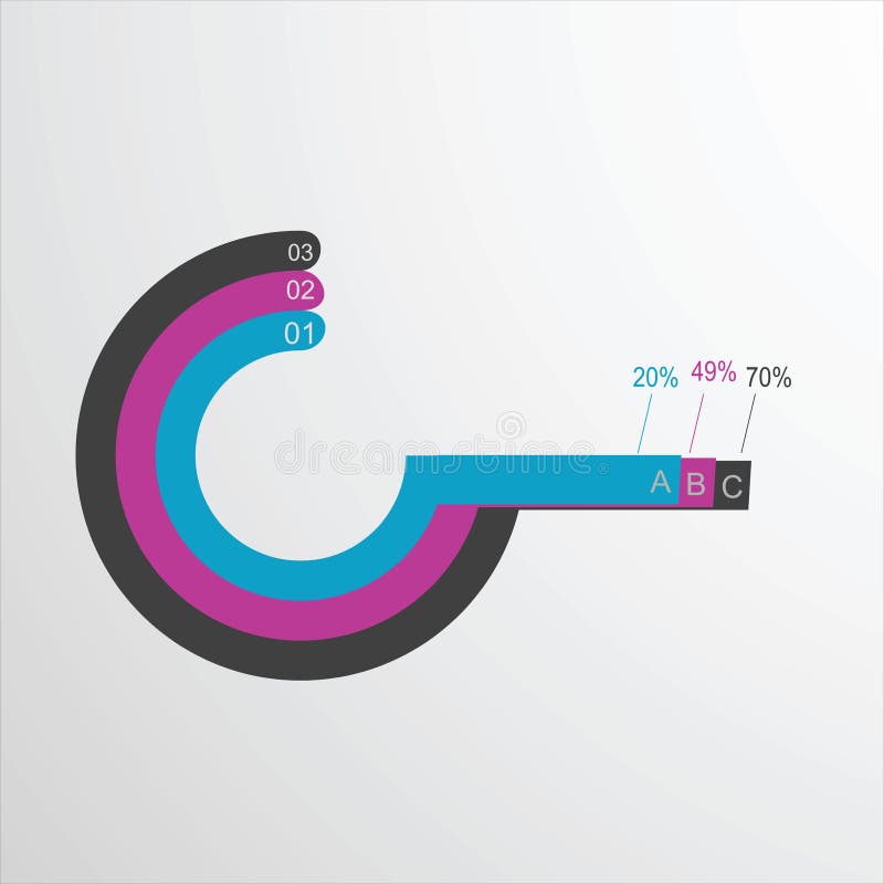 Vector Elements Infographics Template for the Design of the Website of ...