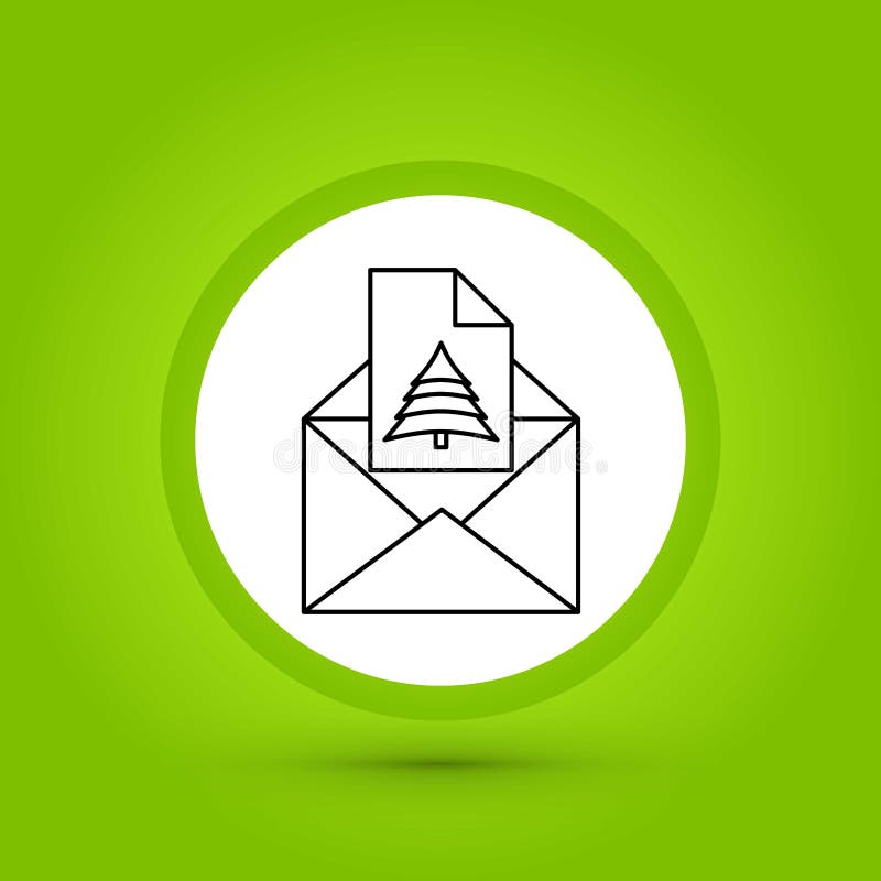 Vector Email Icon in Creative Design with Elements for Mobile an Stock ...