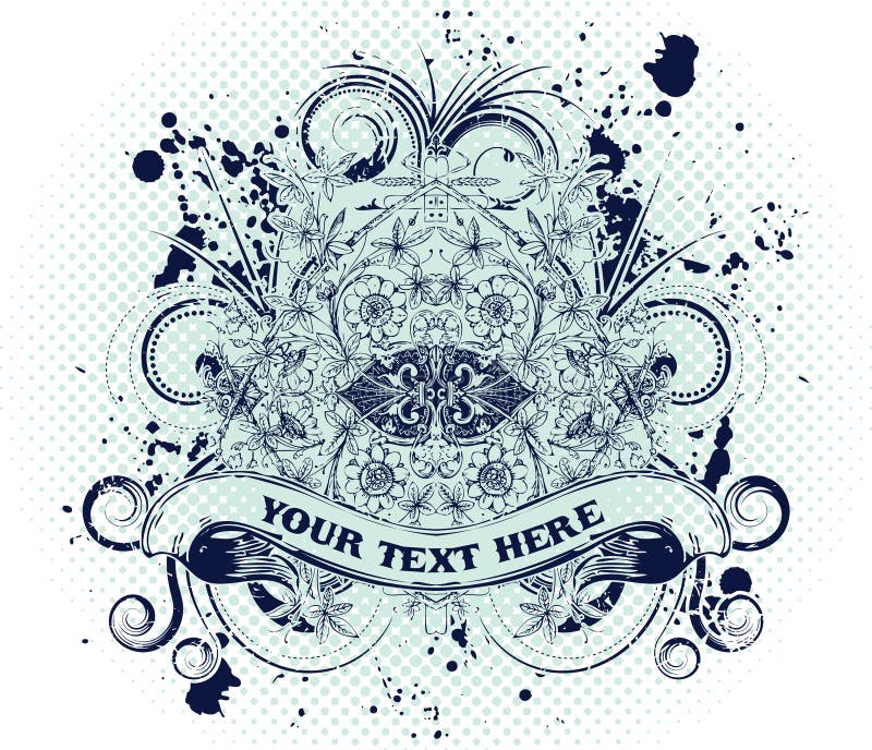 Vector emblem stock vector. Illustration of aristocratically - 3146434