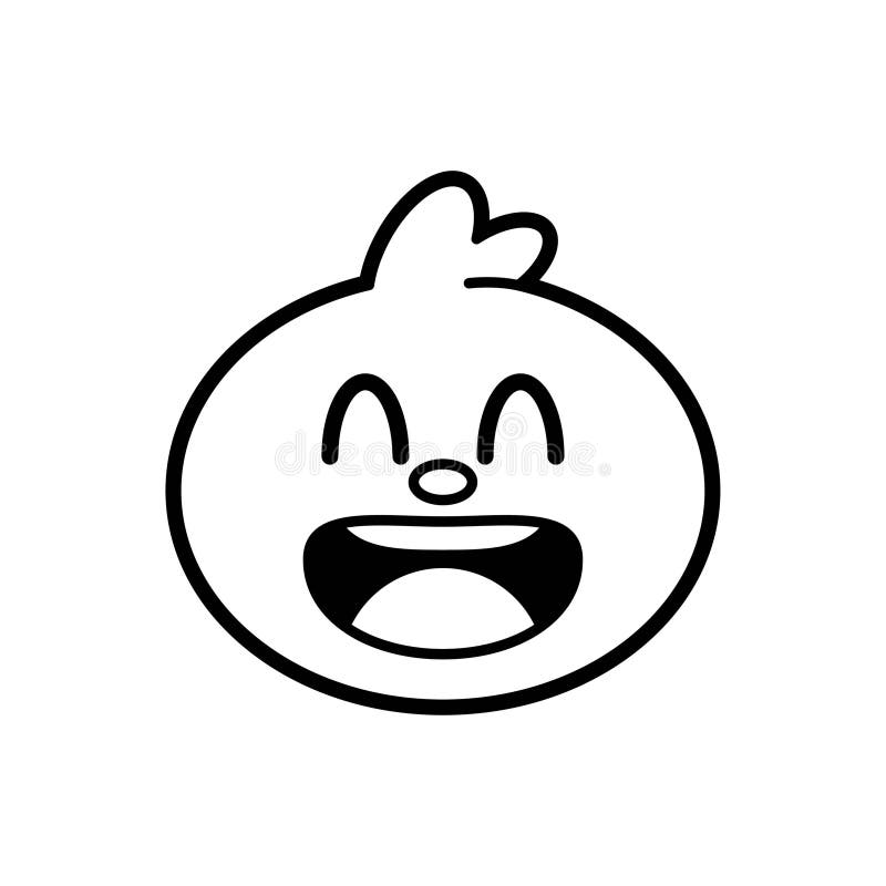 Vector Emoji Cute Grinning Face with Smiling Eyes Illustration Isolated ...