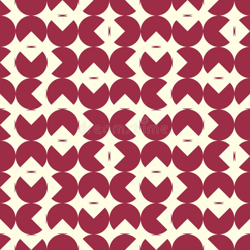 Vector Endless Pattern Composed with Geometric Shapes. Graphic T Stock ...