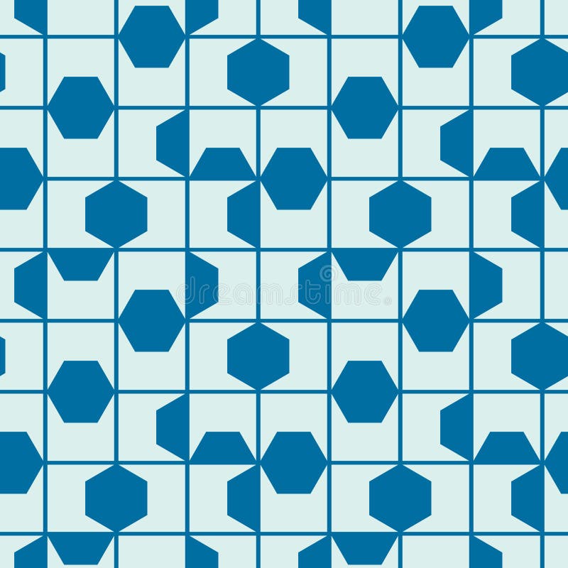 Vector Endless Pattern Composed with Geometric Shapes. Graphic T Stock ...