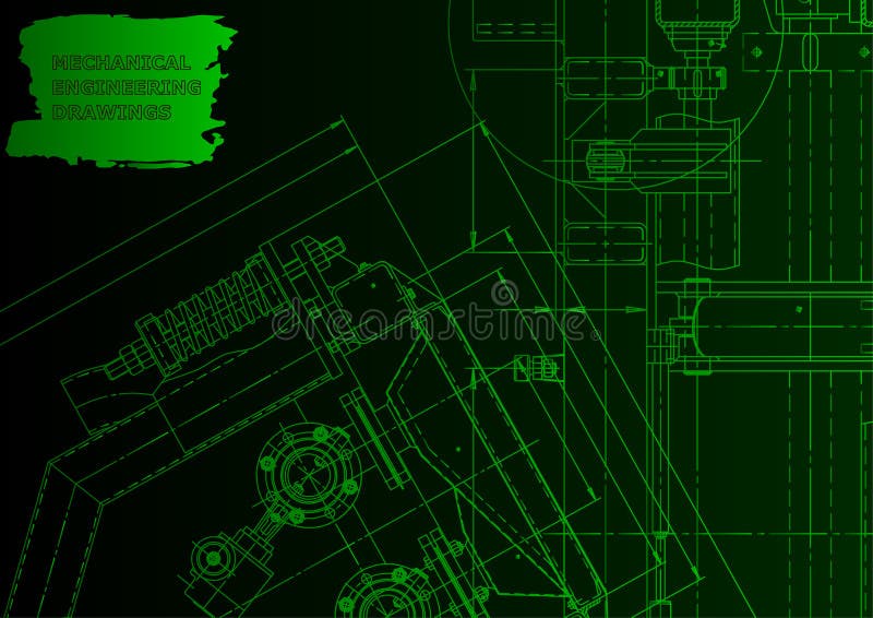Vector Engineering Illustration Stock Vector - Illustration of insert ...