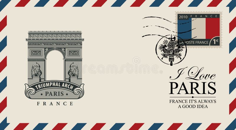 French Envelope Stock Illustrations – 521 French Envelope Stock ...