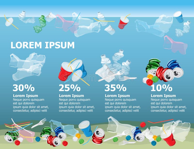 Vector Environment Pollution Illustration Stock Vector - Illustration ...