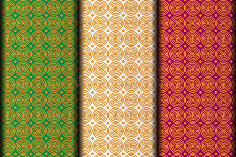 Circle Style Vector Eps Pattern Design. Stock Illustration - Illustration of text, arabic: 368165456