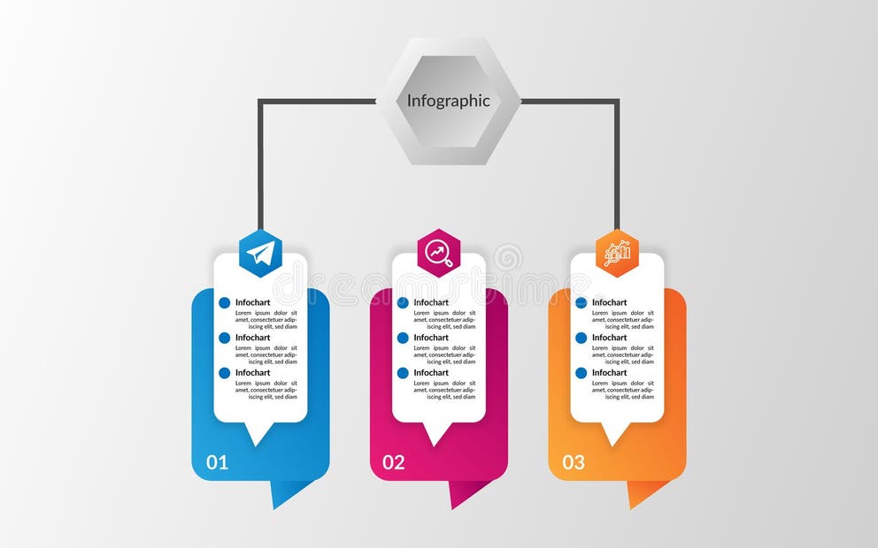 Vector Eps Info Data Template Design. Stock Illustration - Illustration ...
