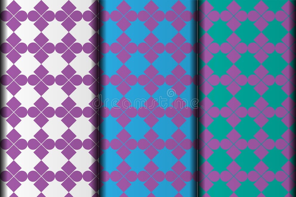 Vector Eps Seamless Pattern Design. Stock Illustration - Illustration of minimal, abstract ...