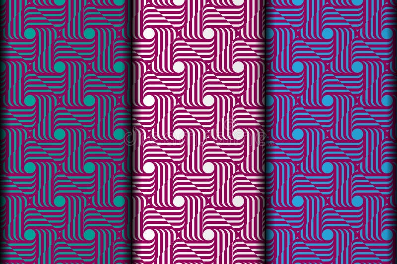 Square Style Vector Eps Pattern Design. Stock Illustration ...