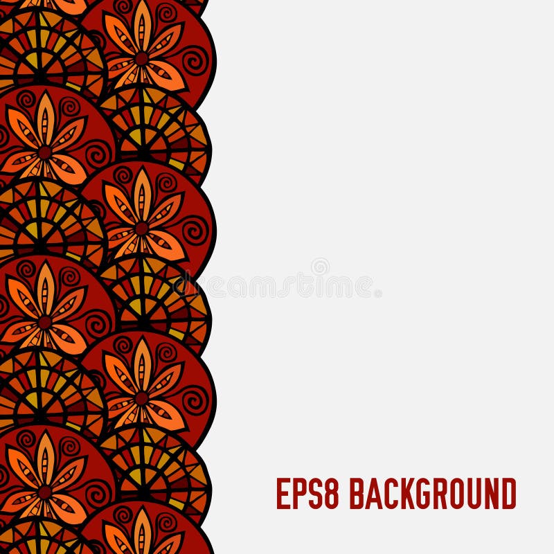 Vector ethnic background stock illustration. Illustration of ornate ...