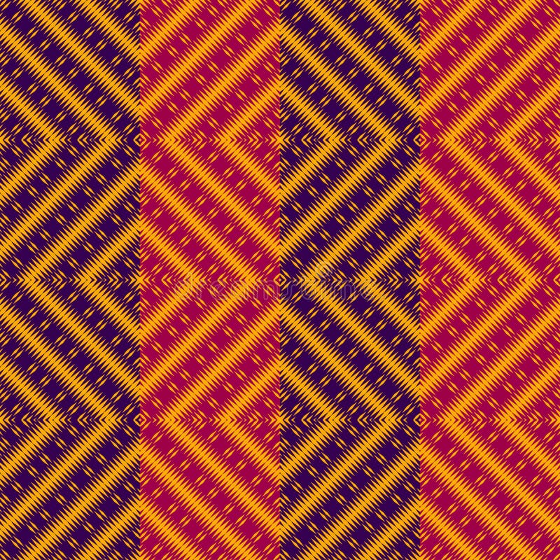 Vector Ethnic Rhombs Texture . Carpet or Wallpaper Pattern. Red, Blue ...