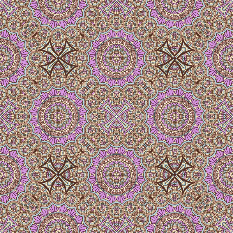 Vector Ethnic Seamless Pattern Stock Vector - Illustration of lace ...