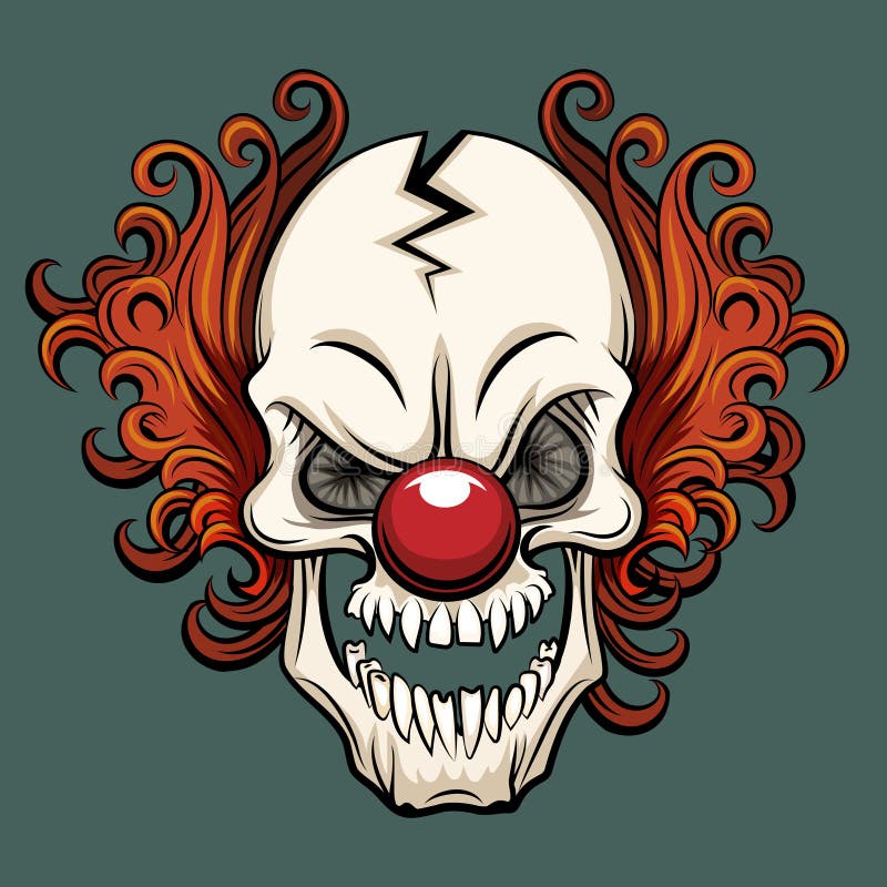 Vector evil clown stock vector. Illustration of cartoon - 70223524 Vector evil clown stock vector. Illustration of cartoon - 70223524