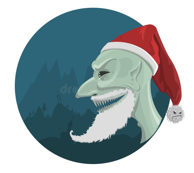 You ve been bad Santa stock vector. Illustration of naughty - 11894579