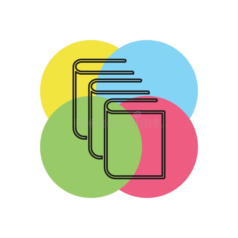 Vector Exercise Book Illustration Icon Stock Illustration ...