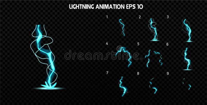 Vector Explode. Explode Effect Animation with Smoke. Cartoon Explosion ...