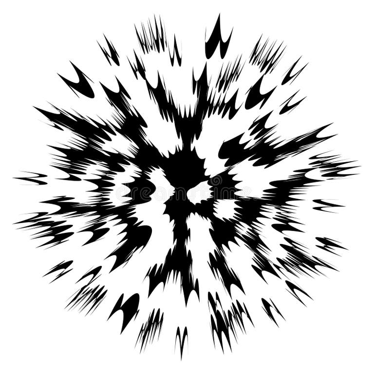 Vector Explode Flash, Cartoon Explosion, Star Burst Stock Vector ...