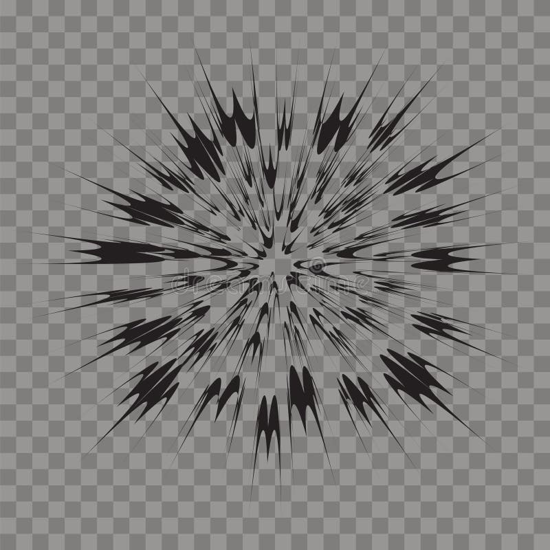 Vector Explode Flash, Cartoon Explosion, Star Burst Stock Illustration ...