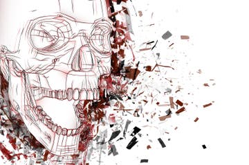 Vector Melting Skull Stock Illustrations – 54 Vector Melting Skull ...