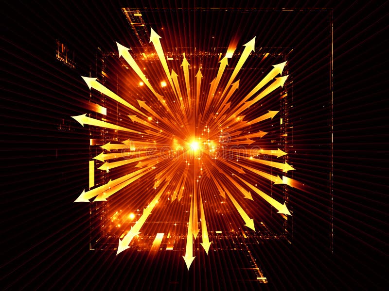 Vector explosion stock illustration. Illustration of fractal - 24685683