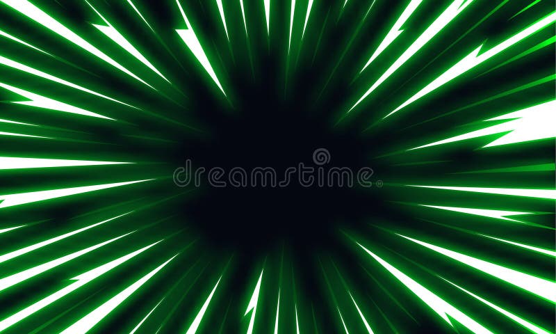 Vector Explosion Frame with Shiny Thunder Lightning. Abstract Neon ...