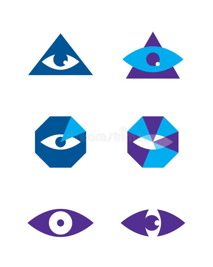 Vector eye stock vector. Illustration of pupil, think - 10691726