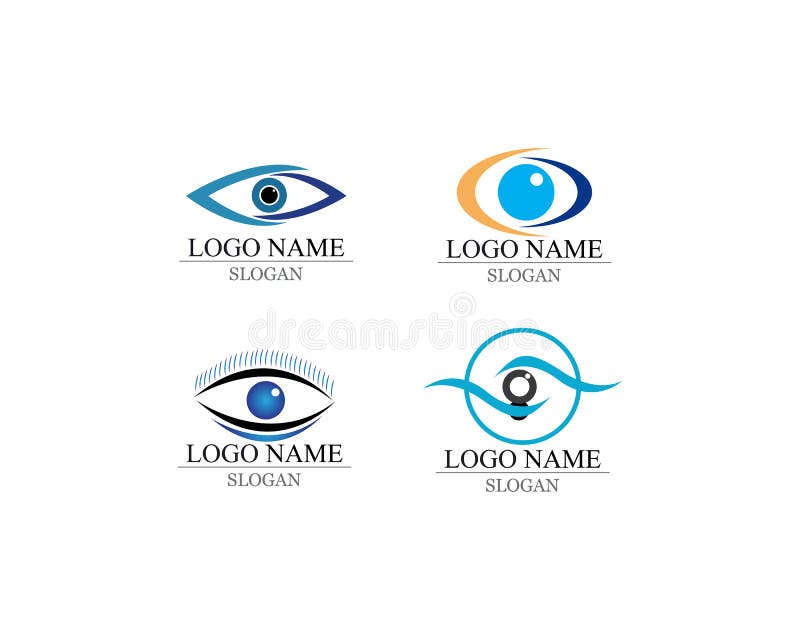 Vector - Eye Care Logo Vector Stock Vector - Illustration of document, corporate: 117280803