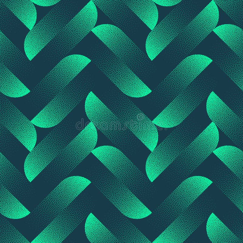 Vector Eye-Catching Chic Seamless Pattern Trend Turquoise Abstract Background Stock Vector ...