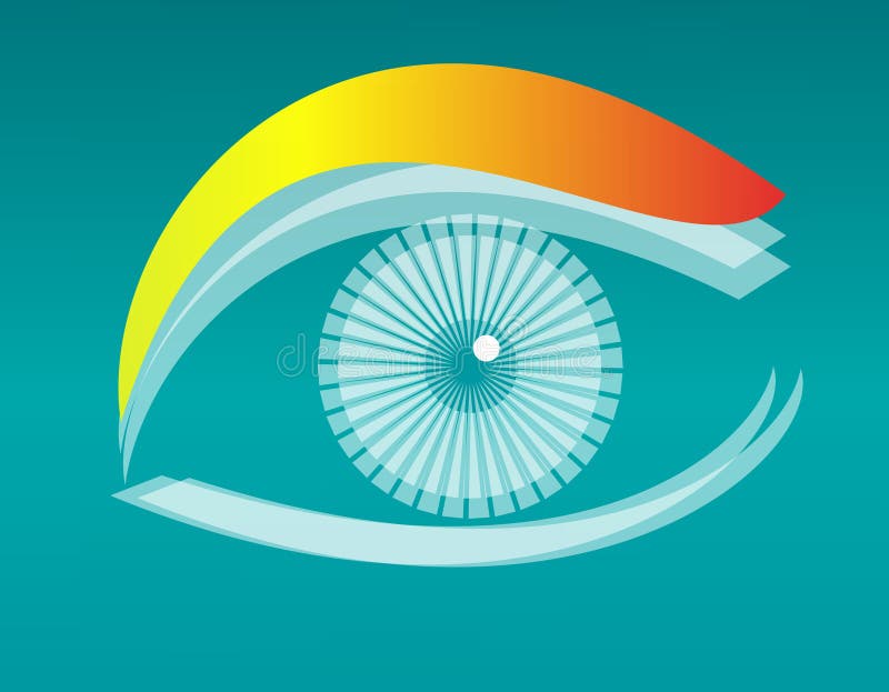 Vector eye design stock vector. Illustration of face - 20659905