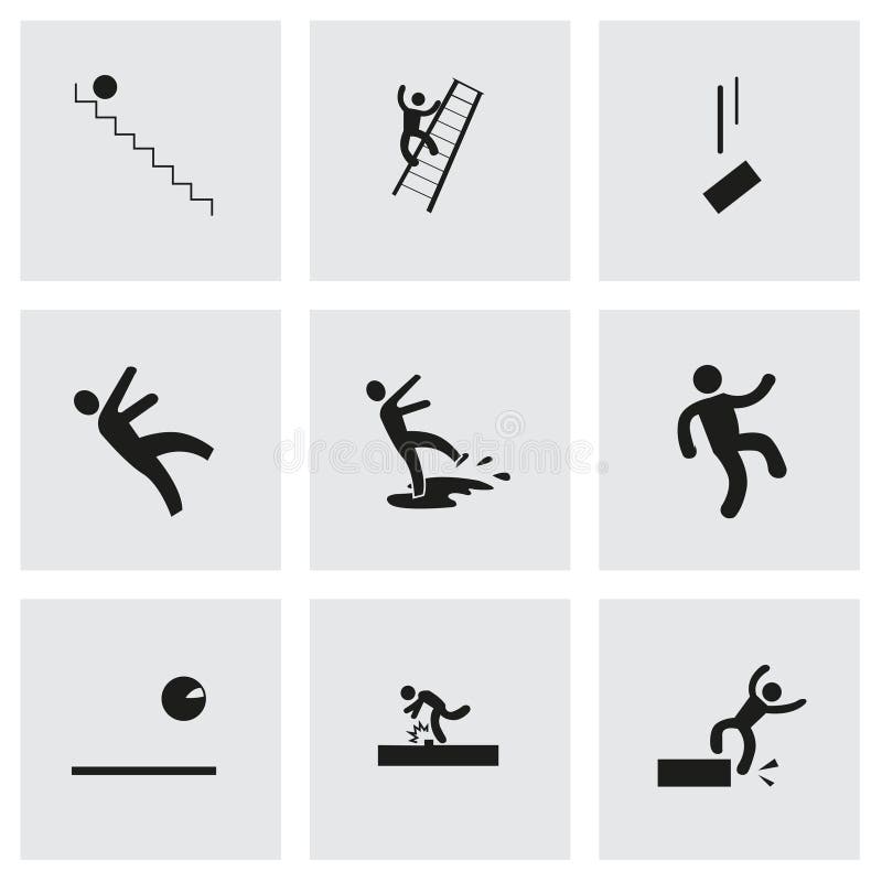 Vector fall icon set stock vector. Illustration of chat - 53025377