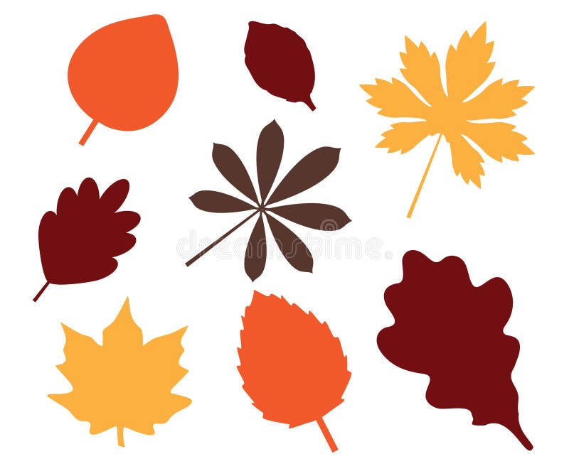 Vector Fall Leaves, Fall, Autumn Leaves. Fall Background. Stock Vector ...